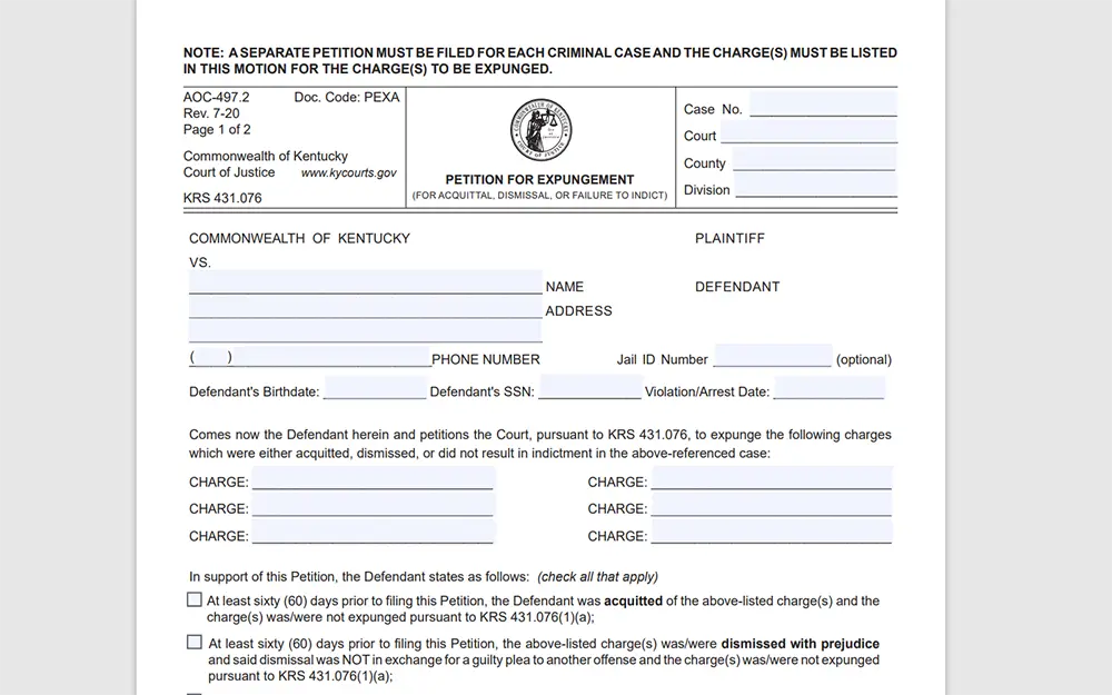 Access Kentucky Arrests & Criminal Records for Free (All KY Counties)